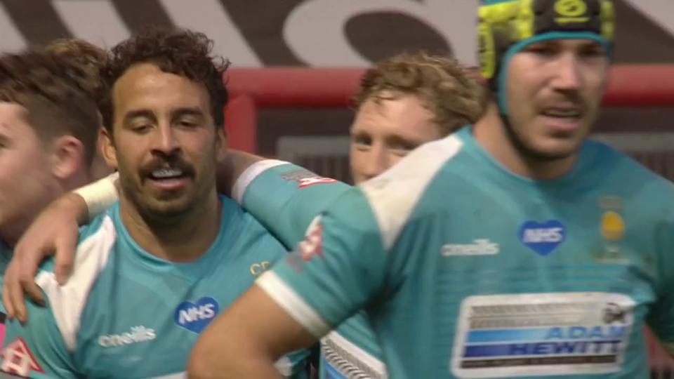 Premiership Rugby | Marco Mama scores against his former club