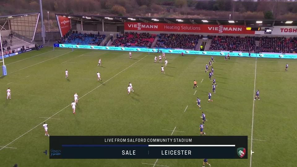 Premiership Rugby | Highlights: Sale Sharks v Leicester Tigers - Round ...