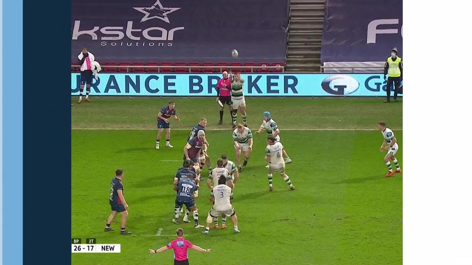 Premiership Rugby | A forward pass rules out a brilliant Bristol Bears try!