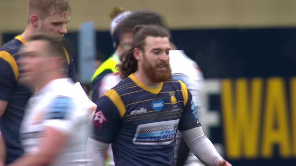 Premiership Rugby | Oli Morris' Try gets Worcester back in the game