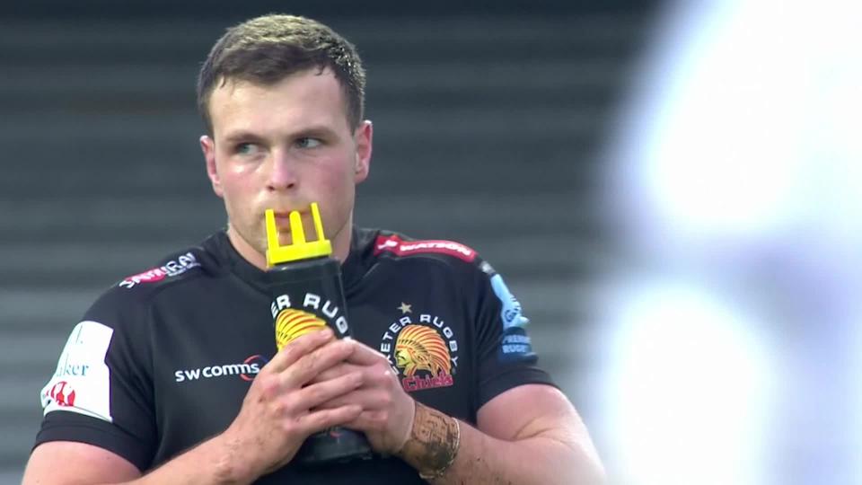 Premiership Rugby | Joe Simmonds juggles a crucial interception for ...