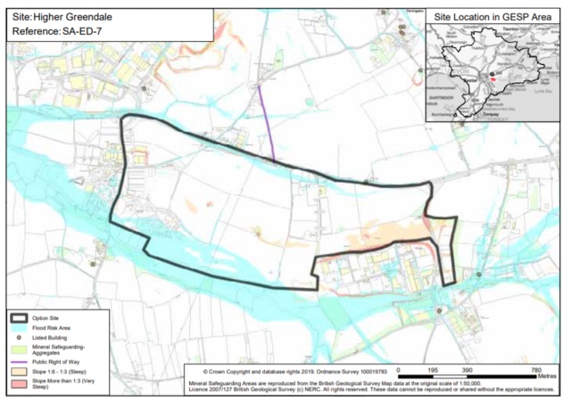 Greater Exeter: Every site that could be built on in major development ...