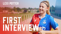 Loanee Lexi Potter's first interview - Crystal Palace F.C.