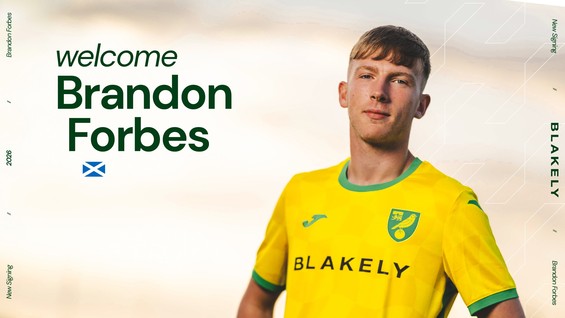 FIRST INTERVIEW | Brandon Forbes signs for Norwich City - Norwich City