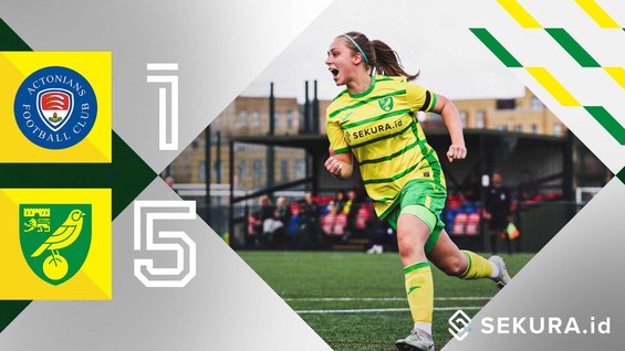 WOMEN'S HIGHLIGHTS | Actonians FC 1-5 Norwich City - Norwich City
