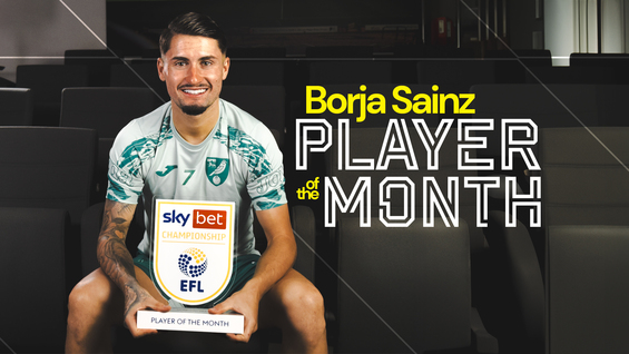 ANOTHER AWARD | Borja wins the league's Player of the Month award ...