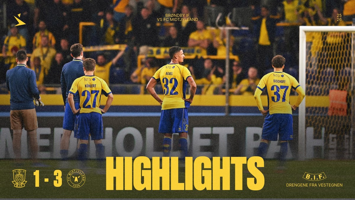 Brøndby IF - FC Midtjylland (1-3)