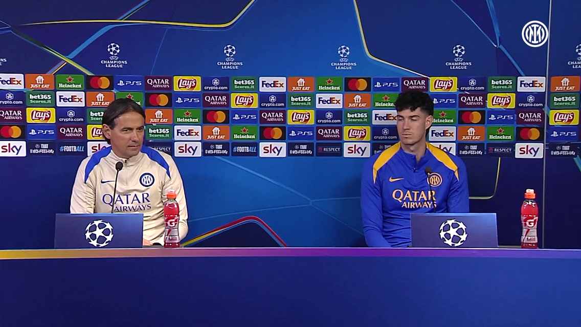 Inter vs. Barcelona | Pre-match press conference | Inzaghi and Bastoni | Inter.it