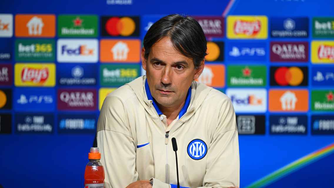 PSG vs. Inter, Champions League Final | Simone Inzaghi's press ...