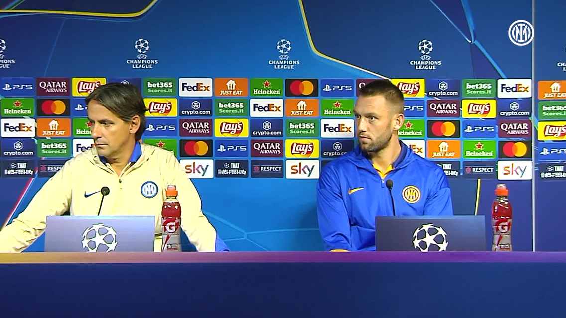 Inter vs. Crvena zvezda | Pre-Match Press Conference | Inzaghi and De ...