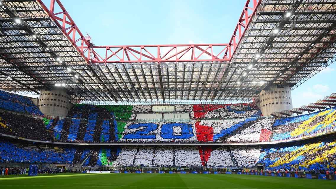 The tifo for the Champions of Italy and the roar of San Siro | Inter.it