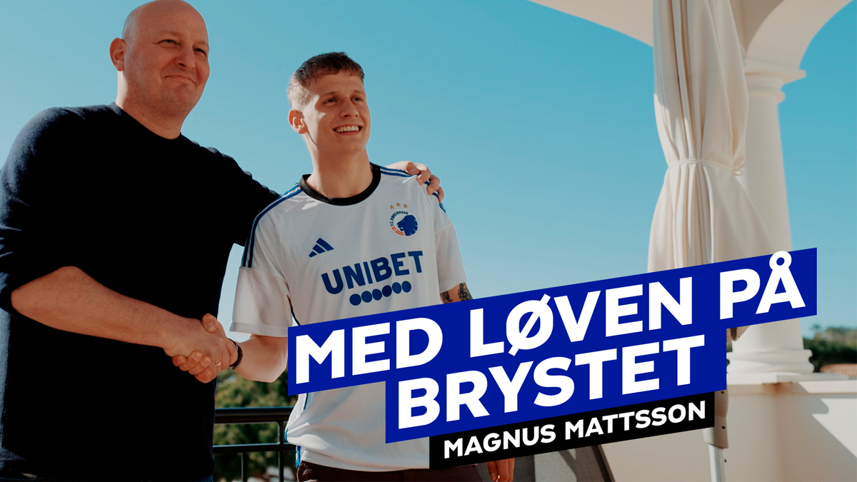 Mattssons første dag med løven på brystet