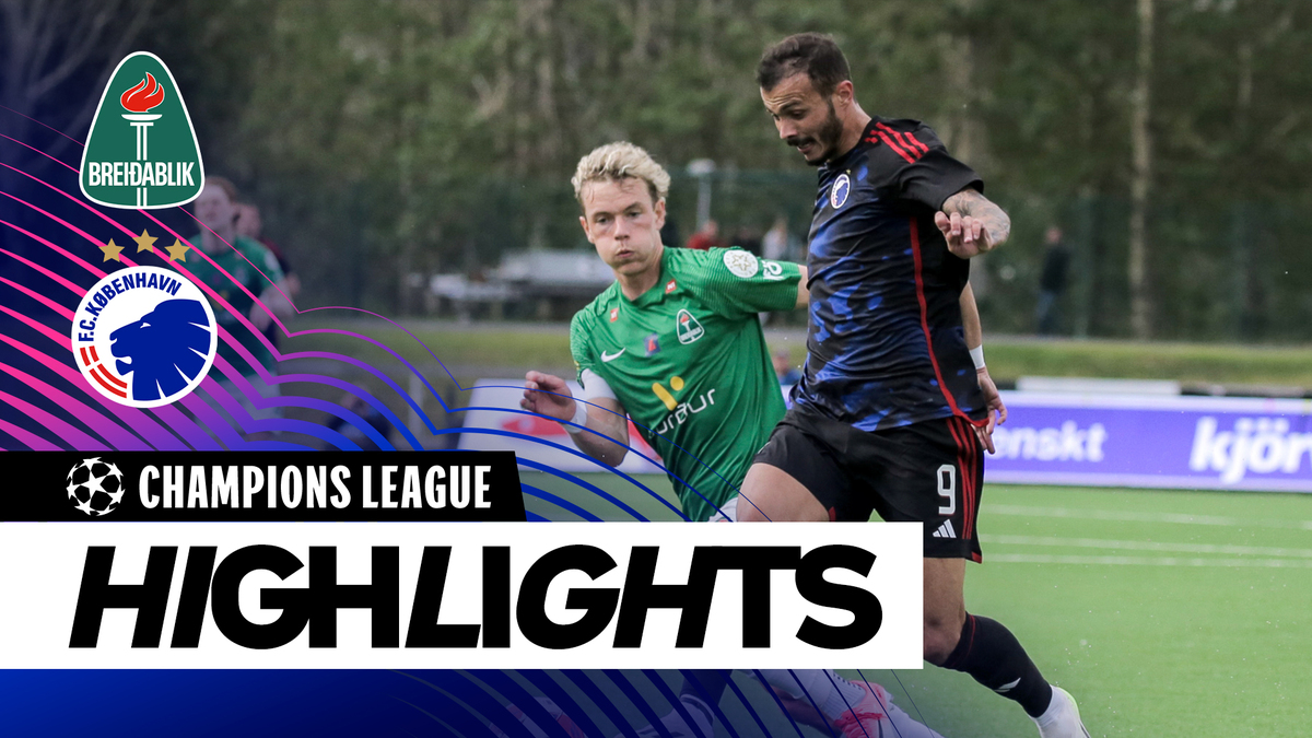 Highlights: Breidablik 0-2 FCK