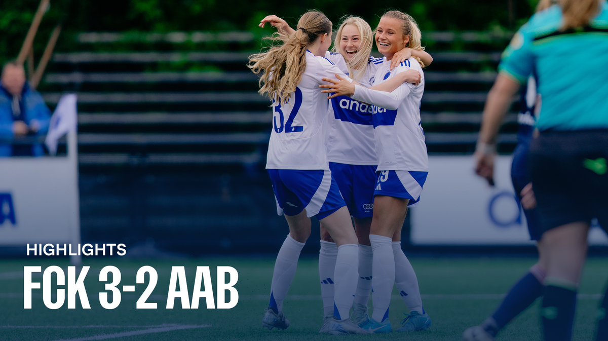 Highlights: FCK 3-2 AaB (Kvinder)