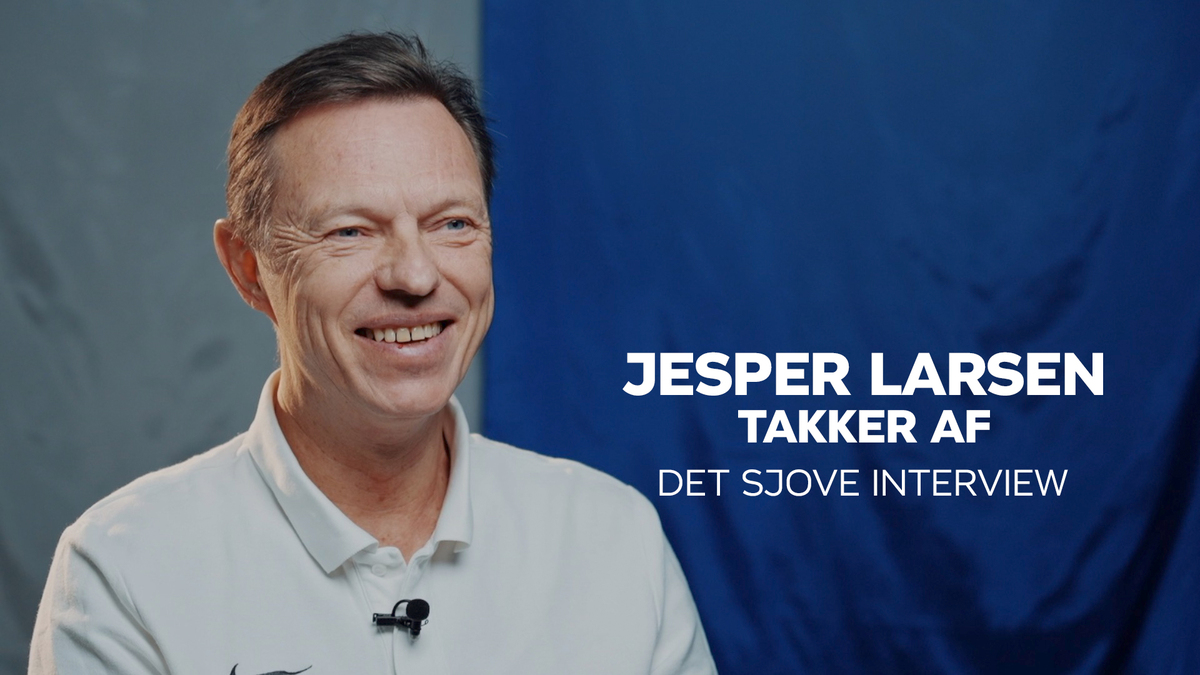 Jesper Larsen takker af - Det sjove interview