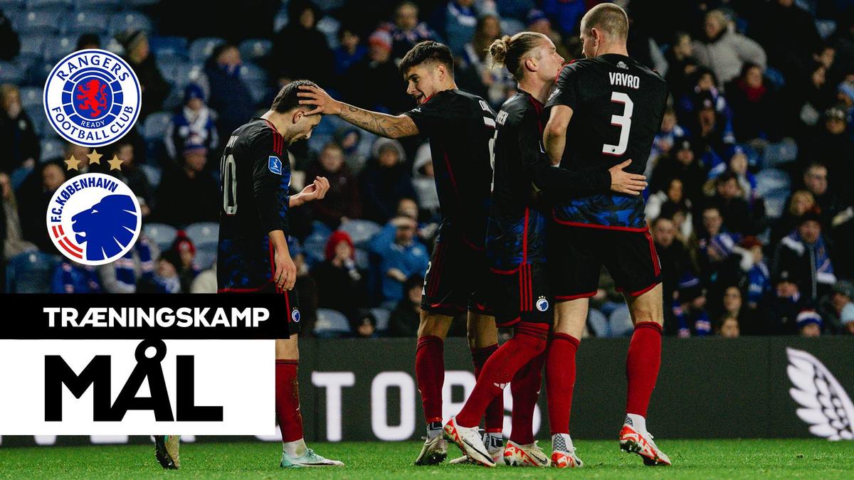 Mål: Rangers 2-2 FCK